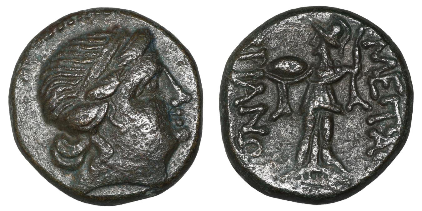Thrace. Mesembria circa 175-100 BC. Bronze VFXF | Greek Coins