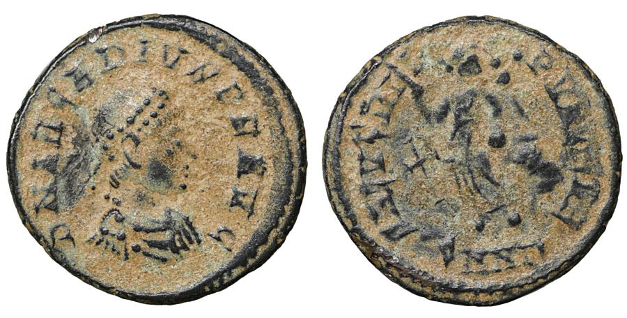 Arcadius 383-408 AD Nummus Antiochia AD 388-393 VFXF | Roman Imperial Coins