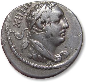 AR denarius Faustus Cornelius Sulla, Rome mint 56 B.C. | Roman ...