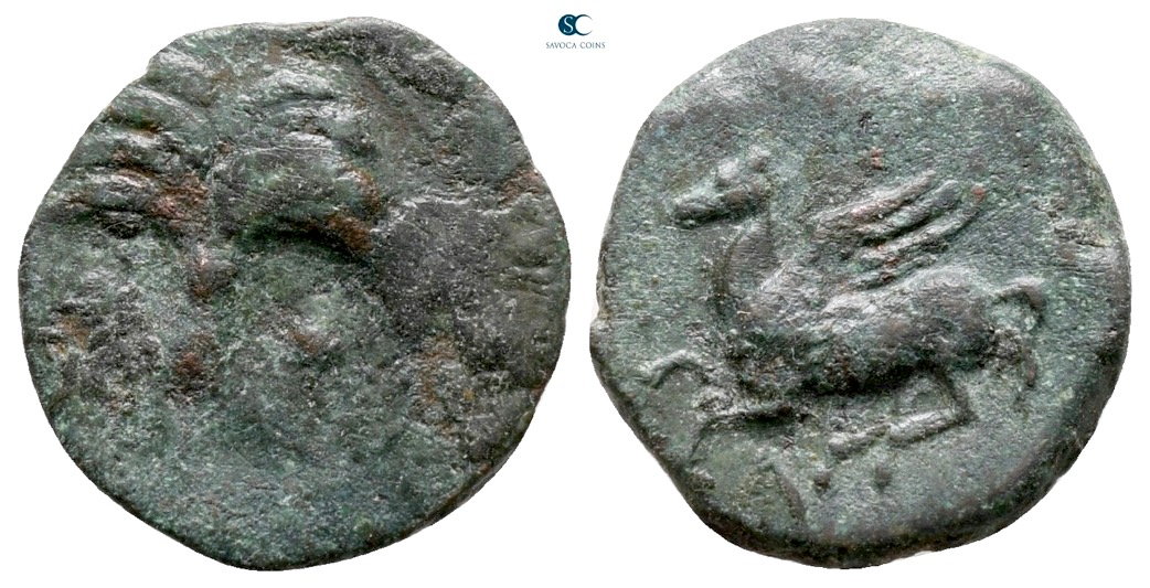 CARTHAGE. Circa 400-350 BC. Æ Unit | Greek Coins