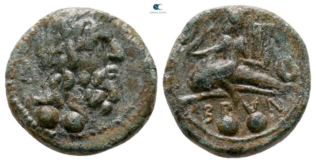 Calabria, Brundisium. 2nd century BC Æ sextans | Greek Coins