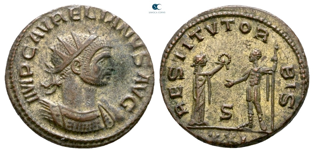 Aurelian, 270-275. Antoninianus Antiochia | Roman Imperial Coins