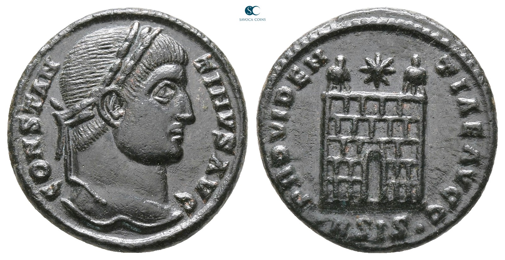 Constantinus I the Great AD 306-336. Siscia Follis Æ | Roman Imperial Coins