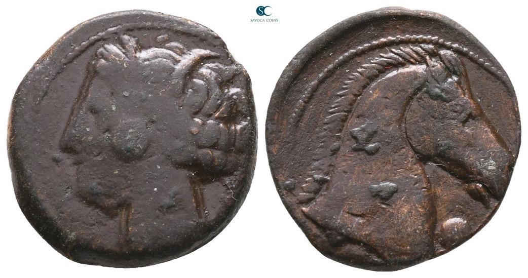 CARTHAGE. Circa 300-264 BC. Bronze | Greek Coins