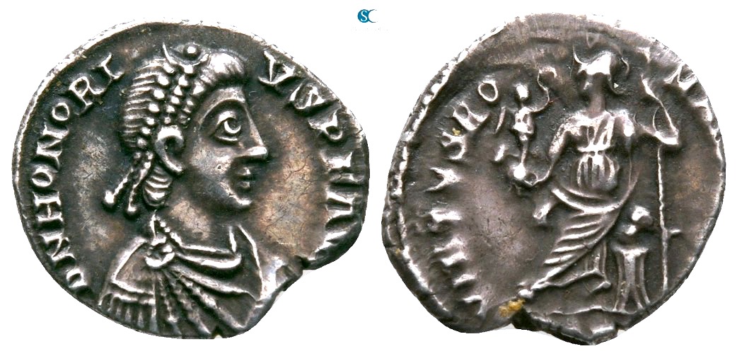 Honorius, 393-423. Siliqua | Roman Imperial Coins