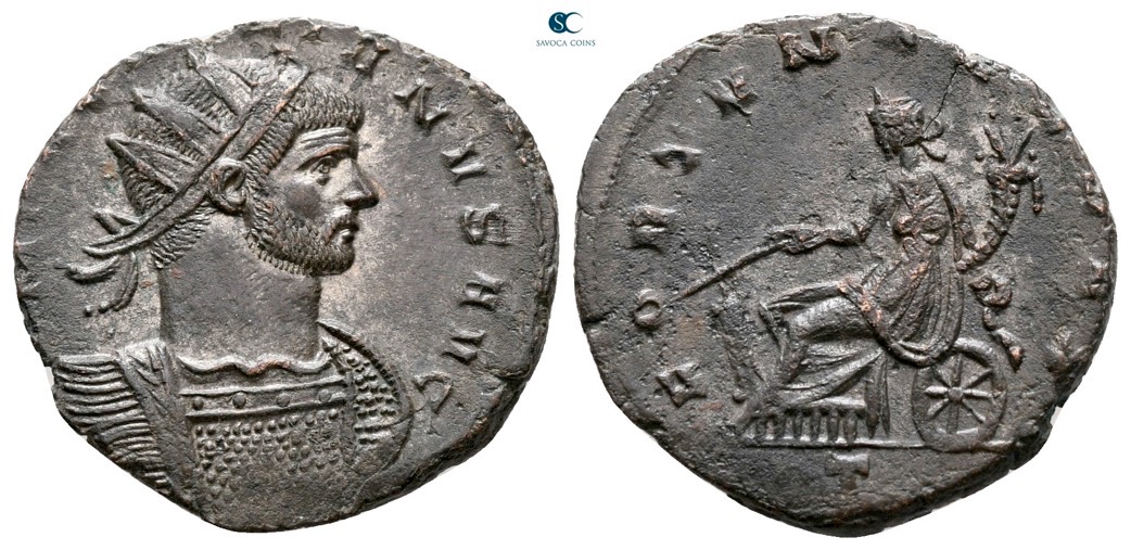 Aurelian, 270-275. Antoninianus Mediolanum. | Roman Imperial Coins