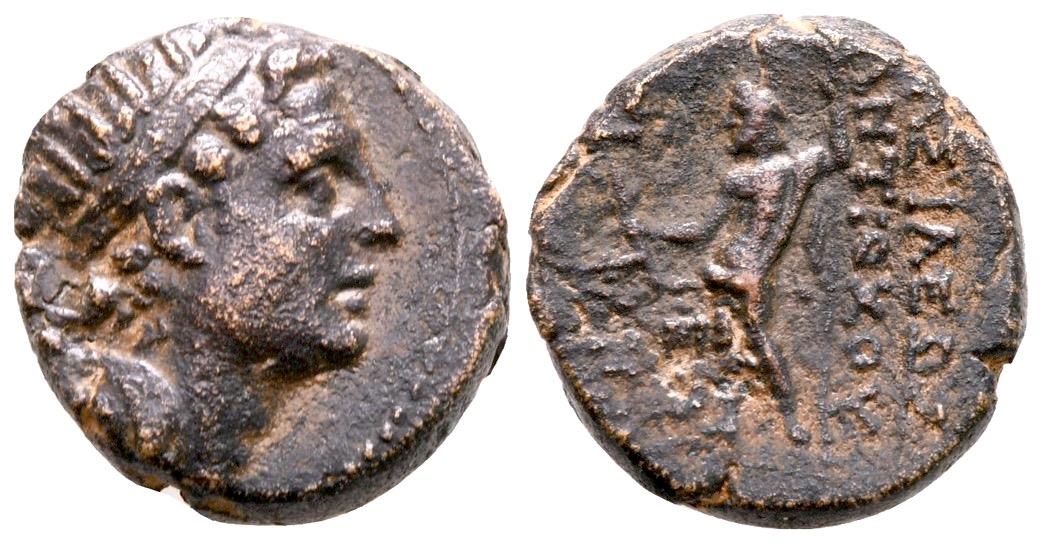 SELEUKID KINGS of SYRIA. Antiochos IV Epiphanes, 175-164 BC. Bronze
