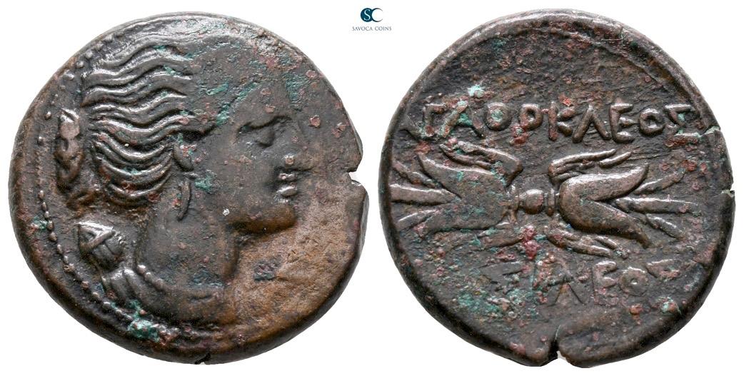 SICILY. Syracuse. Agathokles, 317-289 BC. Litra | Greek Coins
