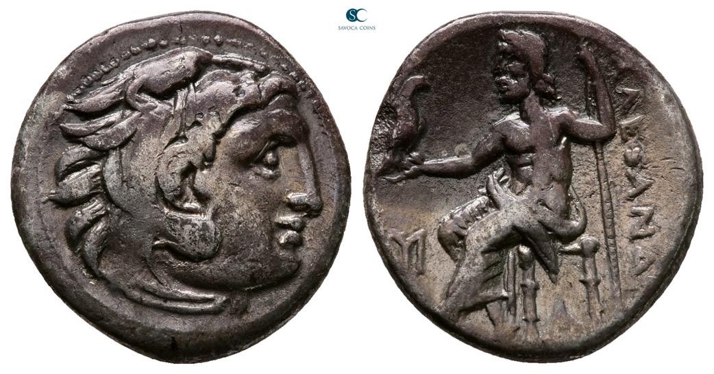 Kings of Macedon, Alexander III the Great (336-323 BC) AR drachm