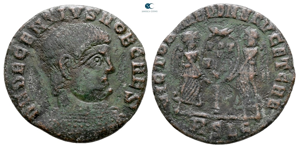 Decentius, Caesar under Magnentius, 350-353. Follis | Roman Imperial Coins