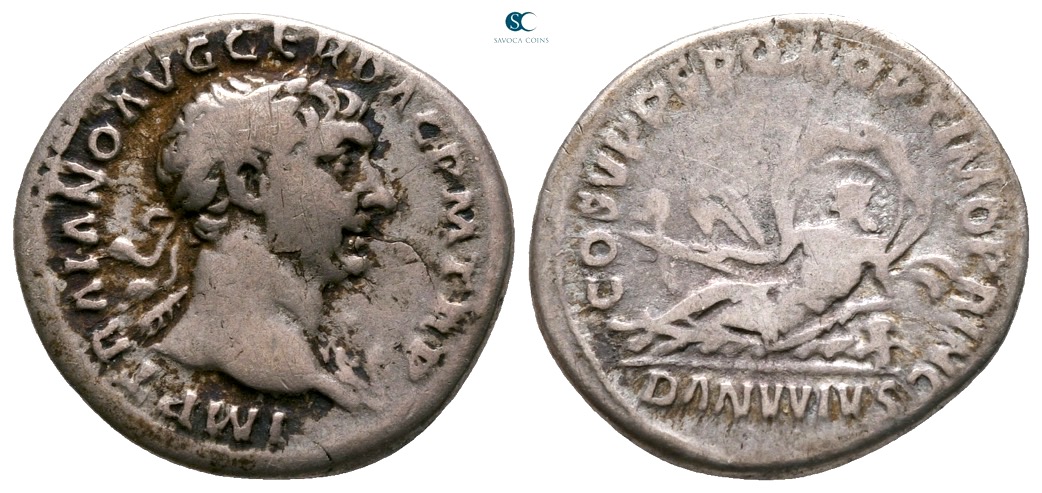 Trajan, 98-117. Denarius Danube | Roman Imperial Coins