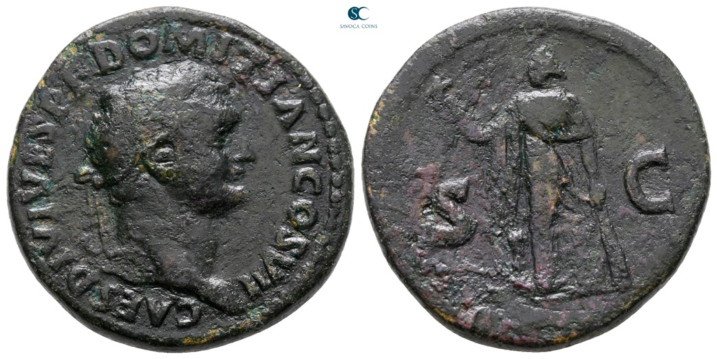 Domitian, as Caesar, 69-81. As Rome | Roman Imperial Coins