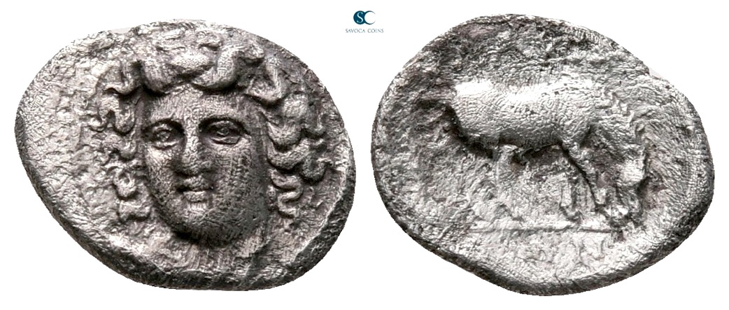 THESSALY. Larissa. Circa 344-337 BC. Obol | Greek Coins