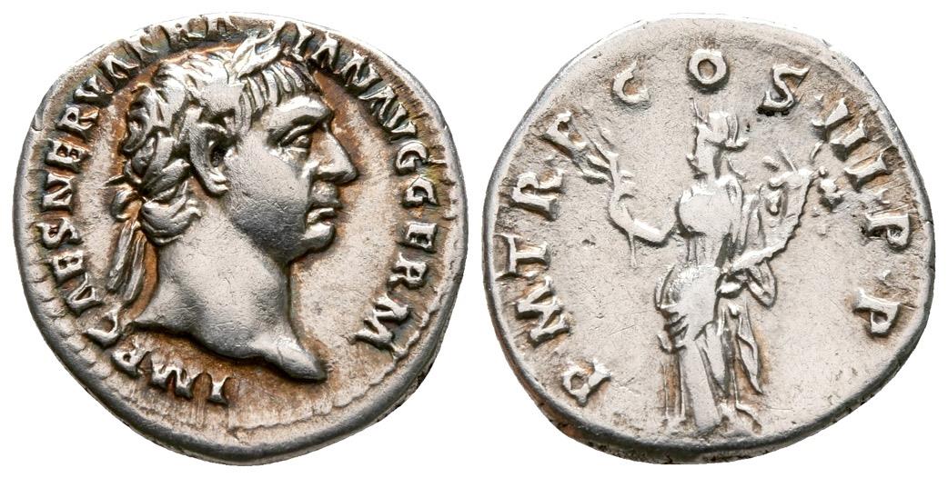 Trajan, 98-117. Denarius Ar Rome | Roman Imperial Coins