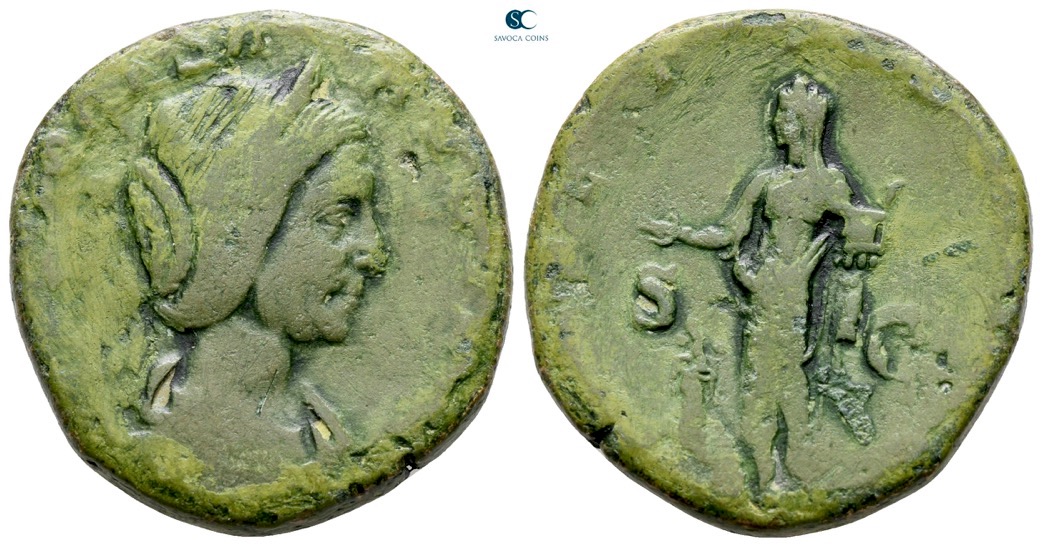 Julia Maesa, Augusta, 218-224/5. Sestertius Rome | Roman Imperial Coins