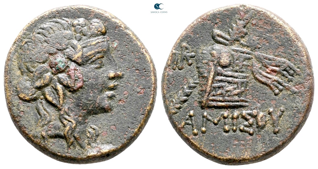 PONTOS. Amisos. Time of Mithradates VI Eupator, circa 85-65 BC. Bronze