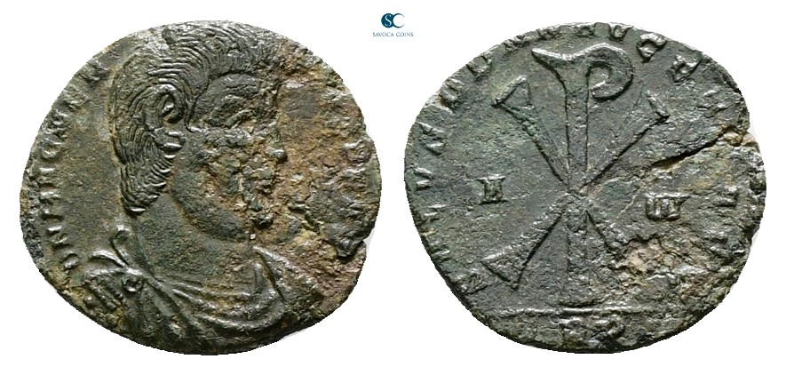 Magnentius. AD 350-353. Æ Double Centenionalis - Treveri | Roman ...