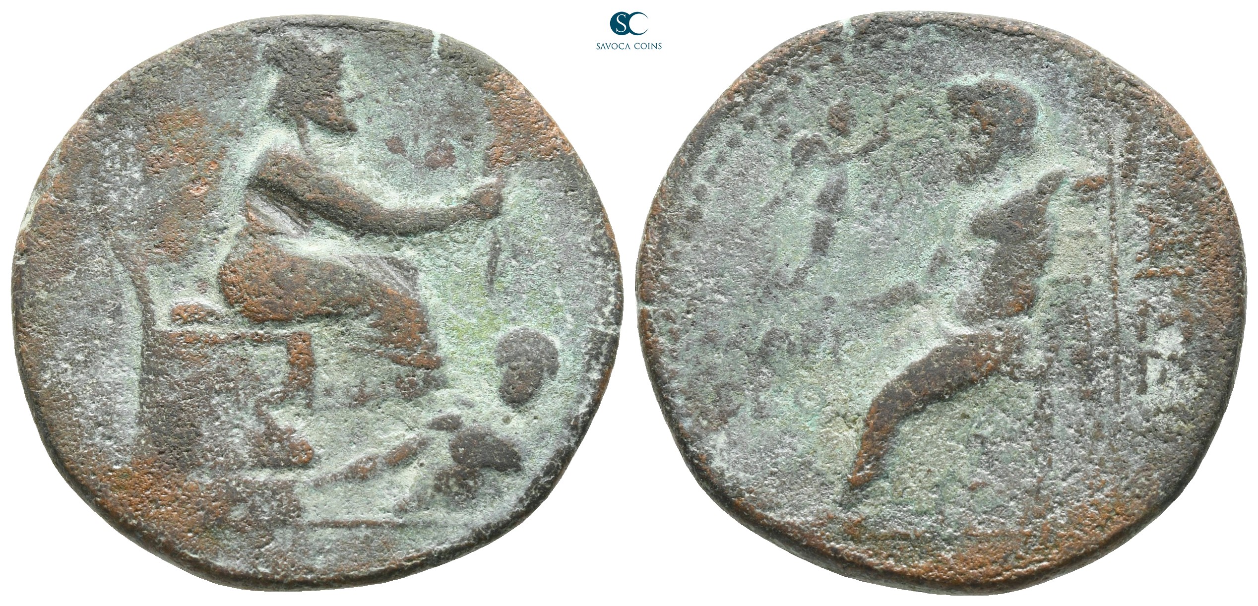 CILICIA, Tarsus. 1st century AD. Æ - Chari- and Theo-, magistrates