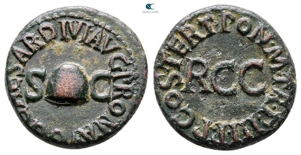 Gaius (Caligula), 37-41. Quadrans Rome | Roman Imperial Coins