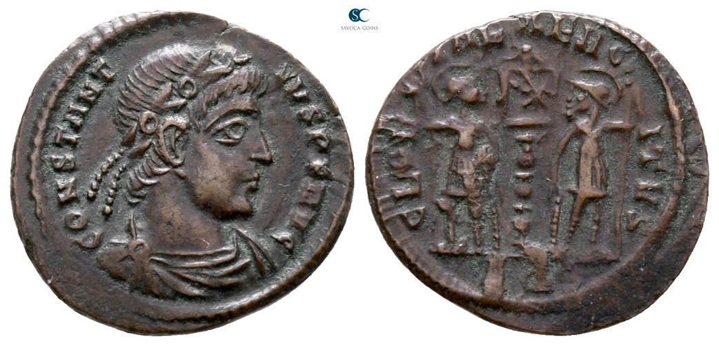 Constantius II, 337-361. Follis Siscia | Roman Imperial Coins