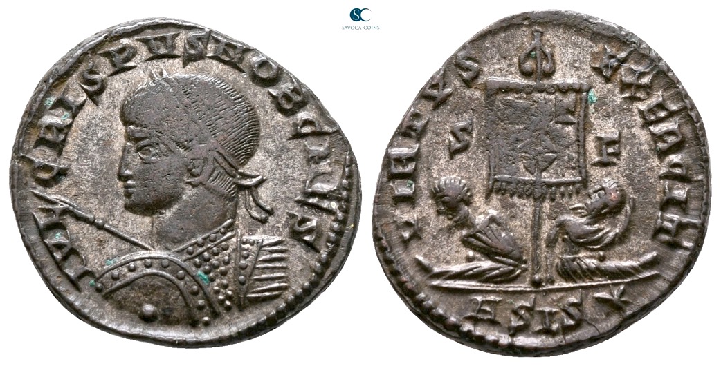 Crispus, Caesar 317-326 AD. Follis Siscia | Roman Imperial Coins
