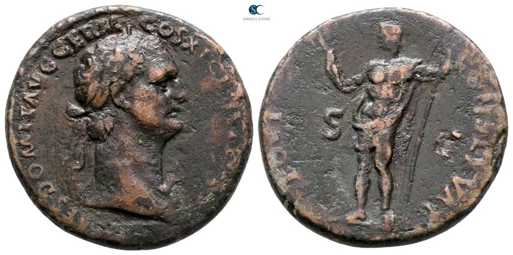 Domitian, 81-96. As Rome | Roman Imperial Coins