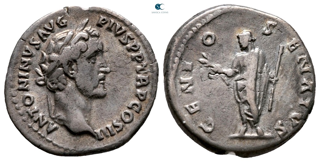 Antoninus Pius, 138-161. Denarius | Roman Imperial Coins
