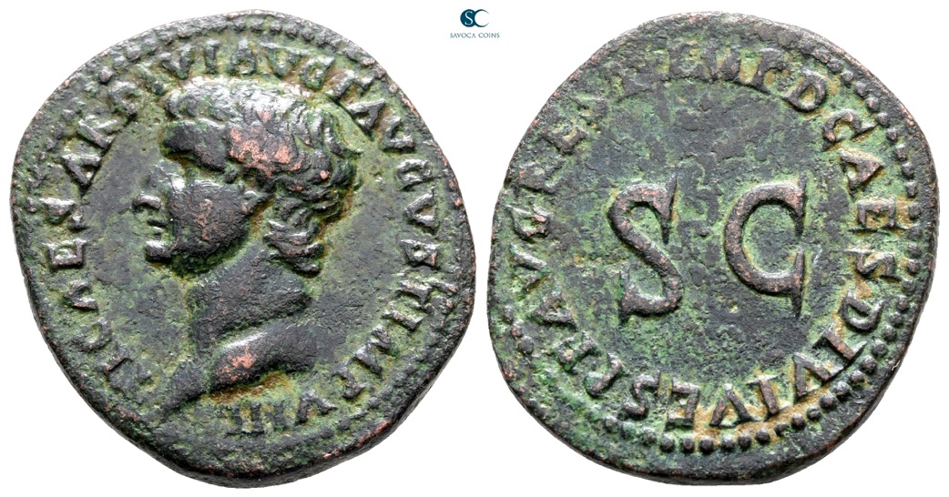 Tiberius, 14-37. Æ As | Roman Imperial Coins