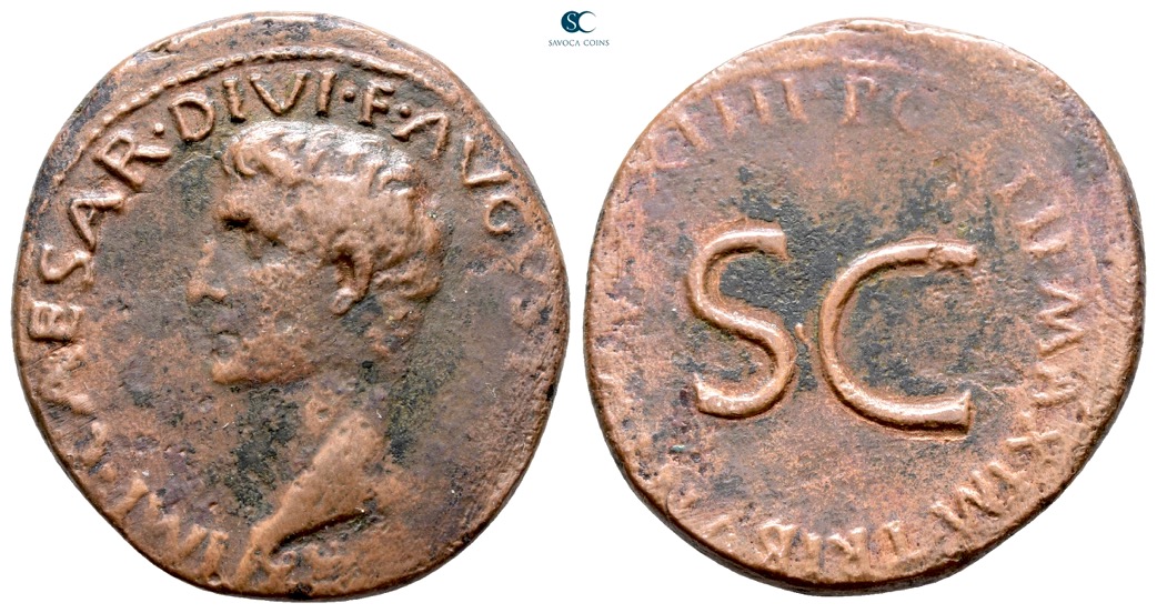 Augustus, 27 BC-AD 14. Æ As | Roman Imperial Coins