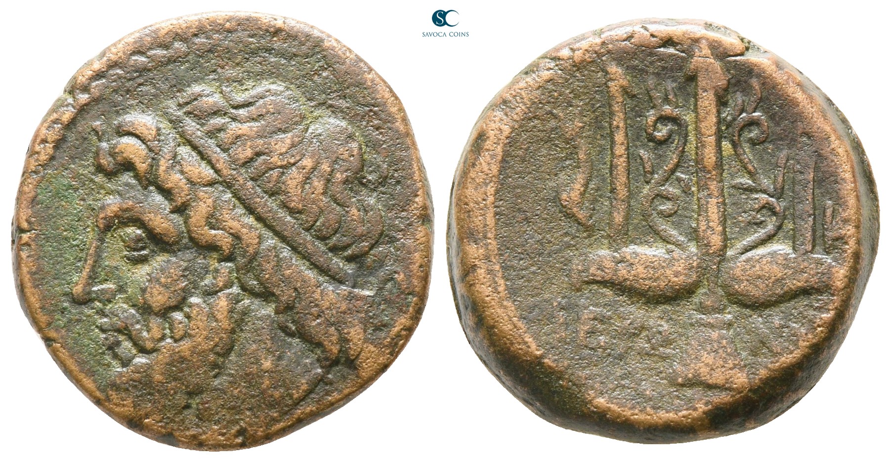 SICILY, Syracuse. Hieron II. 275-215 BC. Æ Litra | Greek Coins