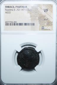 Faustina II - b.ca. 128 - d. 175 - Provincial coin - AE22 VF