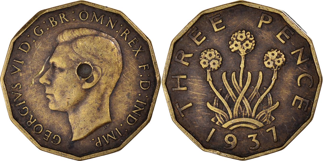 Coin, Great Britain, 3 Pence, 1931 | European Coins