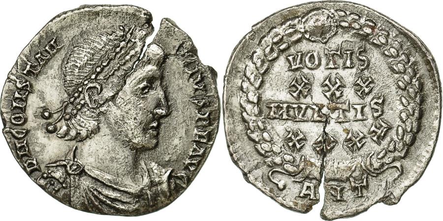 Coin, Constantius II, Siliqua, 355-391, Antioch, , Silver, RIC:186