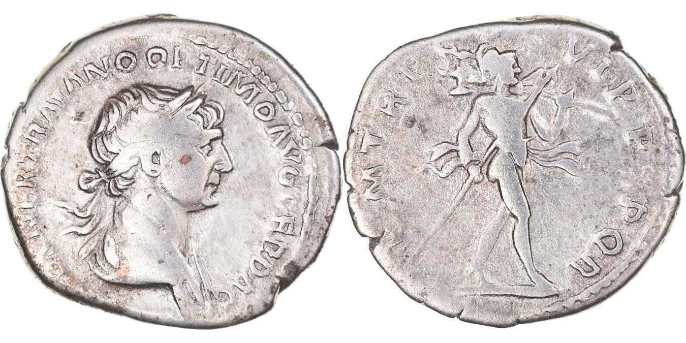 Coin, Trajan, Denarius, 114-116, Rome, , Silver, RIC:337 | Roman ...