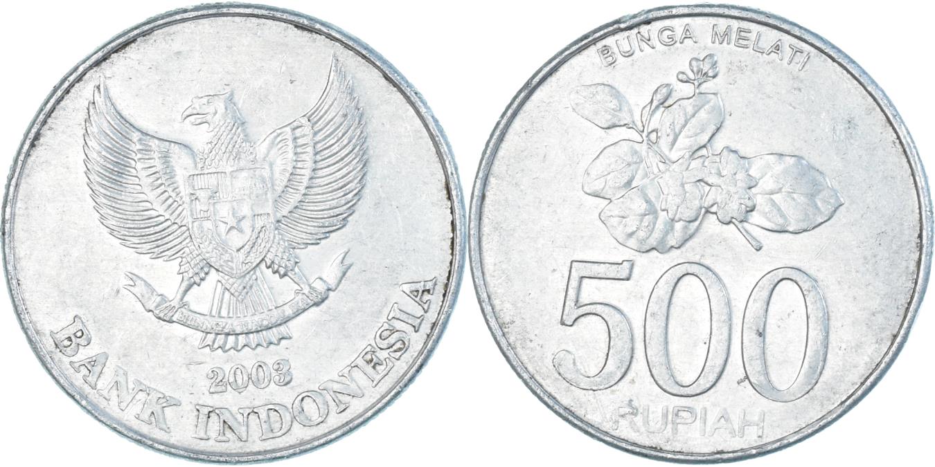 Coin, Indonesia, 500 Rupiah, 2003 | Asian and Middle Eastern Coins