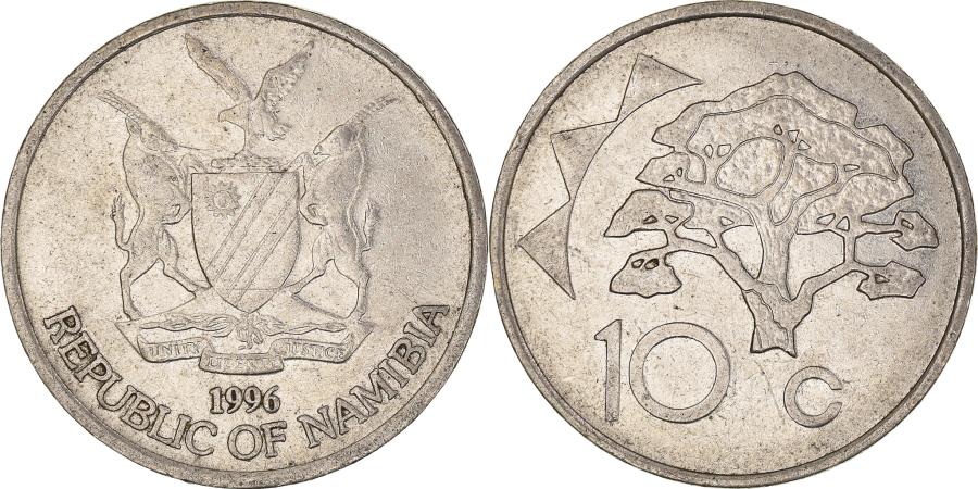 Coin, Namibia, 10 Cents, 1996 | African Coins