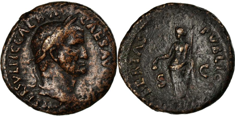 Coin, Galba, As, 68 AD, Rome, , Copper, RIC:372 | Roman Imperial Coins