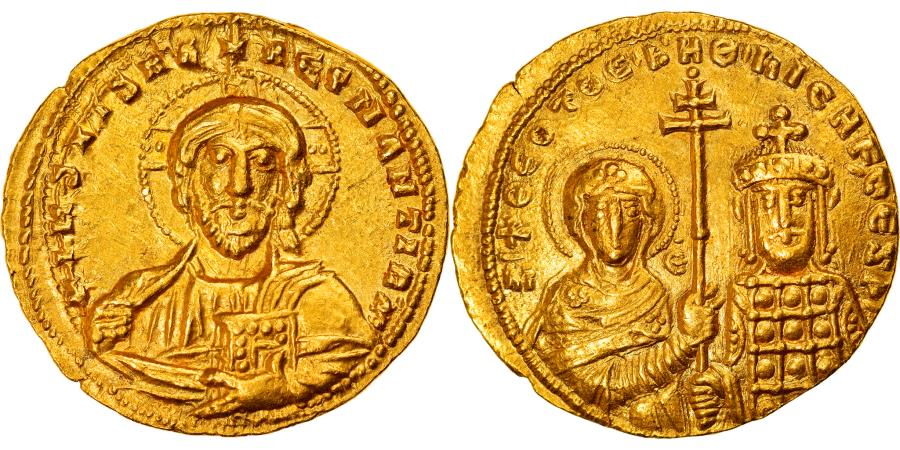 Coin, Nicephorus II Phocas, Histamenon Nomisma, 963-969, Constantinople