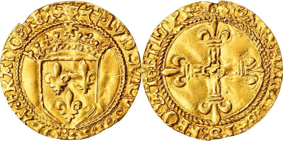 Coin, France, Louis XII, Ecu d'or, , Gold, Duplessy:647 | European Coins
