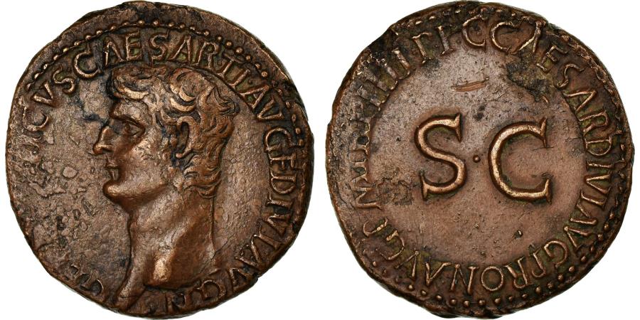 Coin, Germanicus, As, 37-38, Rome, Rare, , Bronze, RIC:35 | Roman ...