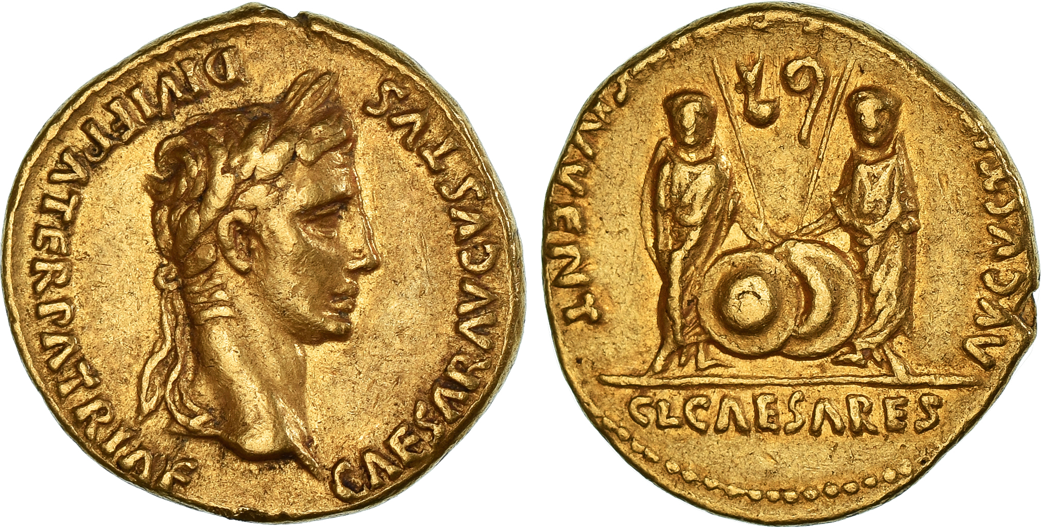 Augustus Caesar Gold Coin