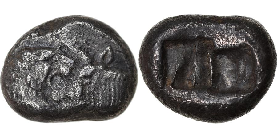 Coin, Lydia, Kroisos, Siglos, 561-546 BC, Sardes, , Silver, SNG-Cop:456