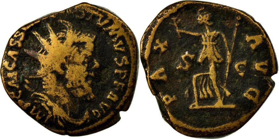 Coin, Postumus, Double Sestertius, 260-261, Trier or Cologne, , Copper