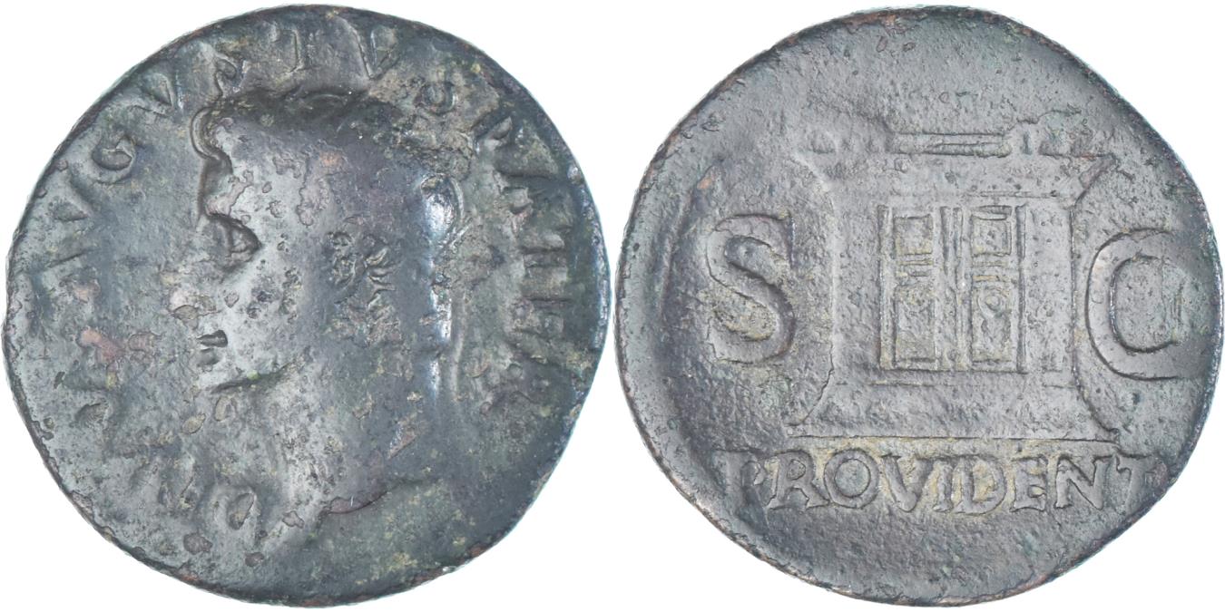 Coin, Divus Augustus, As, 22-30 AD, Rome, , Bronze, RIC:81 | Roman ...