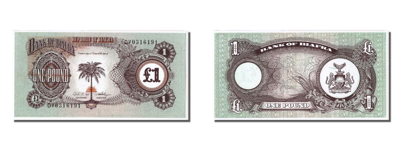 Banknote, Biafra, 1 Pound, UNC(65-70) | World Paper Money