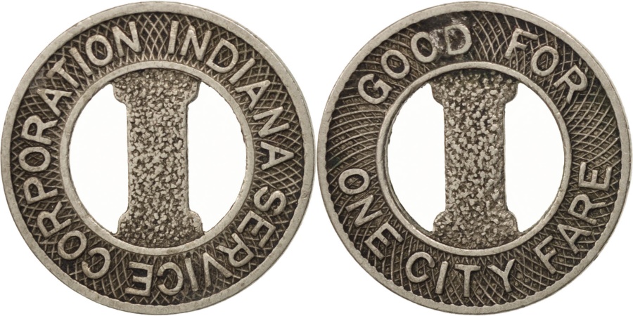 United States, Token, Indiana Service Corporation | Tokens & Medals