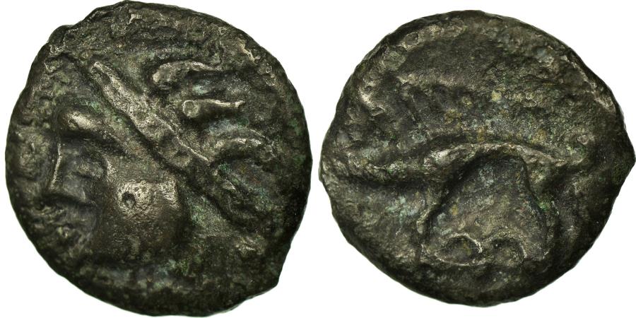 Coin, Leuci, Potin, , Potin, Delestrée:153 | Celtic Coins