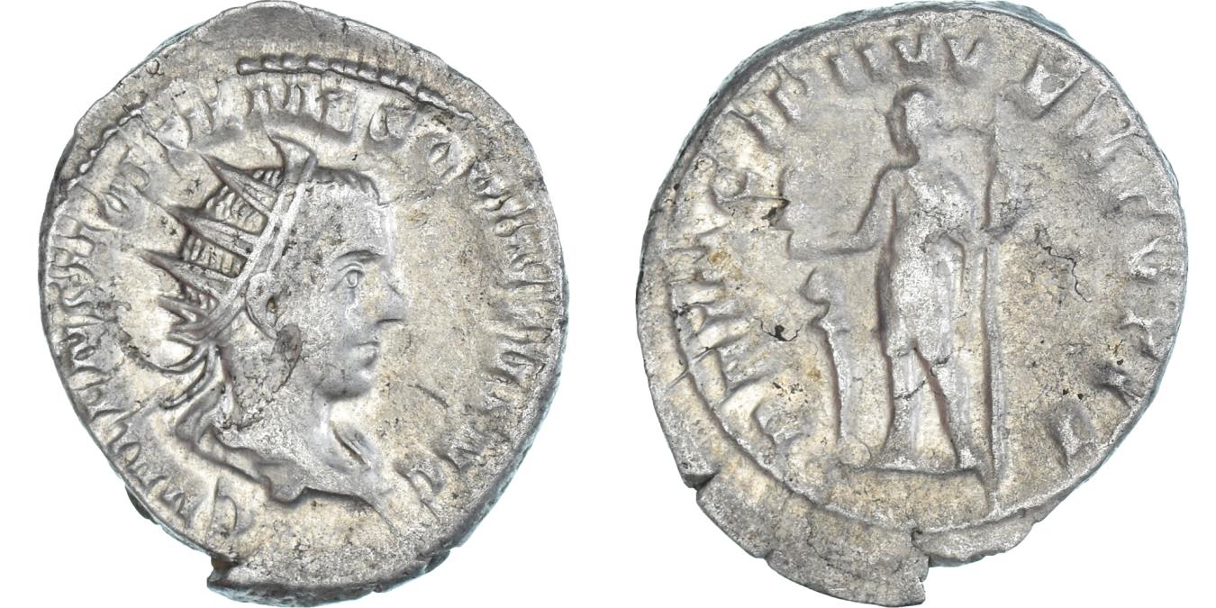 Coin, Hostilian, Antoninianus, 251, Rome, , Billon, RIC:181d | Roman ...