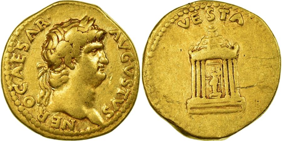 Coin, Nero, Aureus, Rome, AU(50-53), Gold, RIC:61 | Roman Imperial Coins