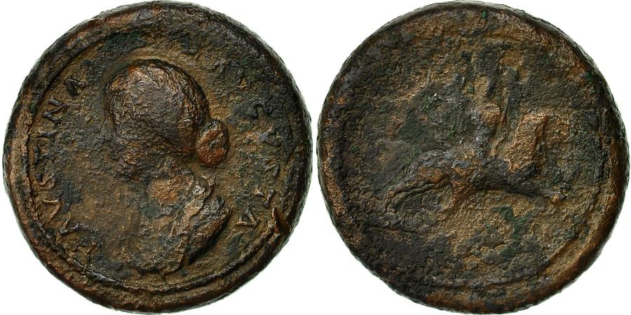 Coin, Faustina II, Medal, Very rare, , Copper, RIC:manque | Roman ...